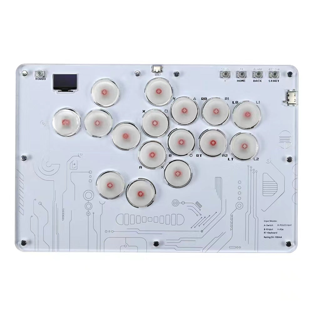 HITBOX Fighting Keyboard hitbox Arcade Joystick Advanced Buttons Stree – Component Authority