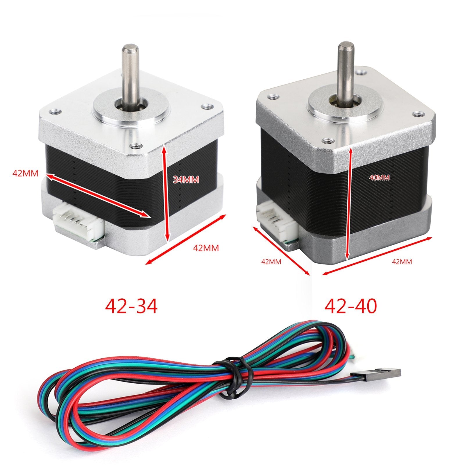 3d Printer 42 34 0 8a X Y Z Axis Stepper Motor For 3d Creality Ender 3 Component Authority