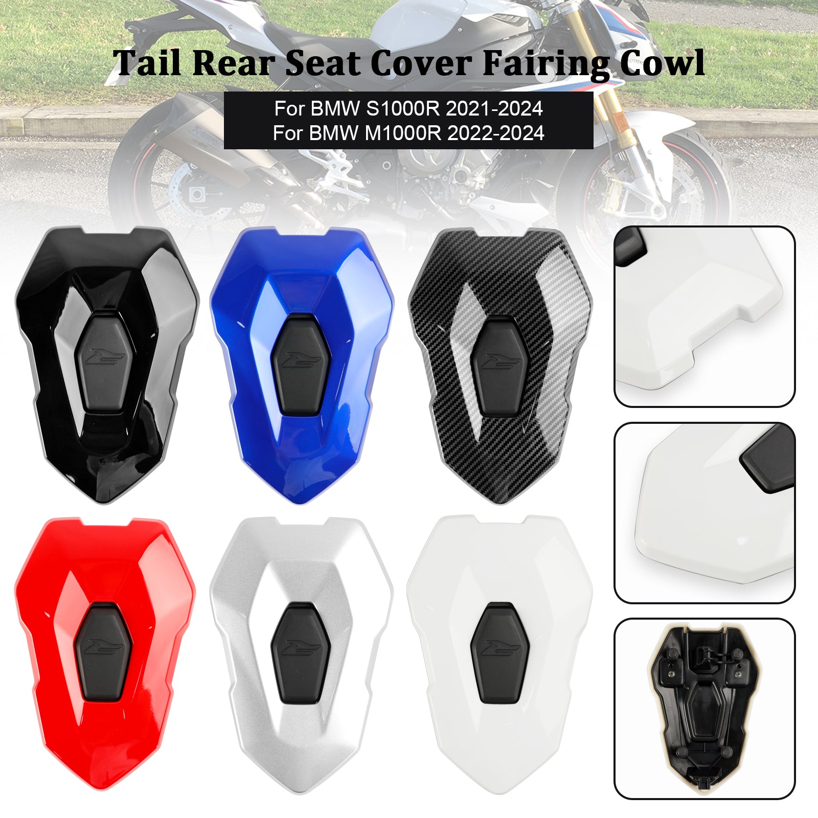 2021-2024 BMW S1000R 23-24 M1000R Tail Rear Seat Cover Fairing Cowl ...
