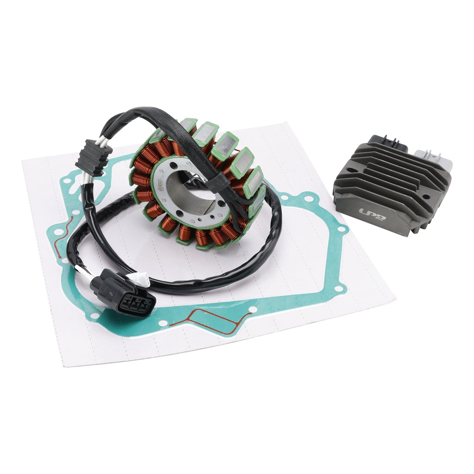 2005-2009 Yamaha RS Vector ER Alternator Stator Regulator w/Gasket 8ES ...