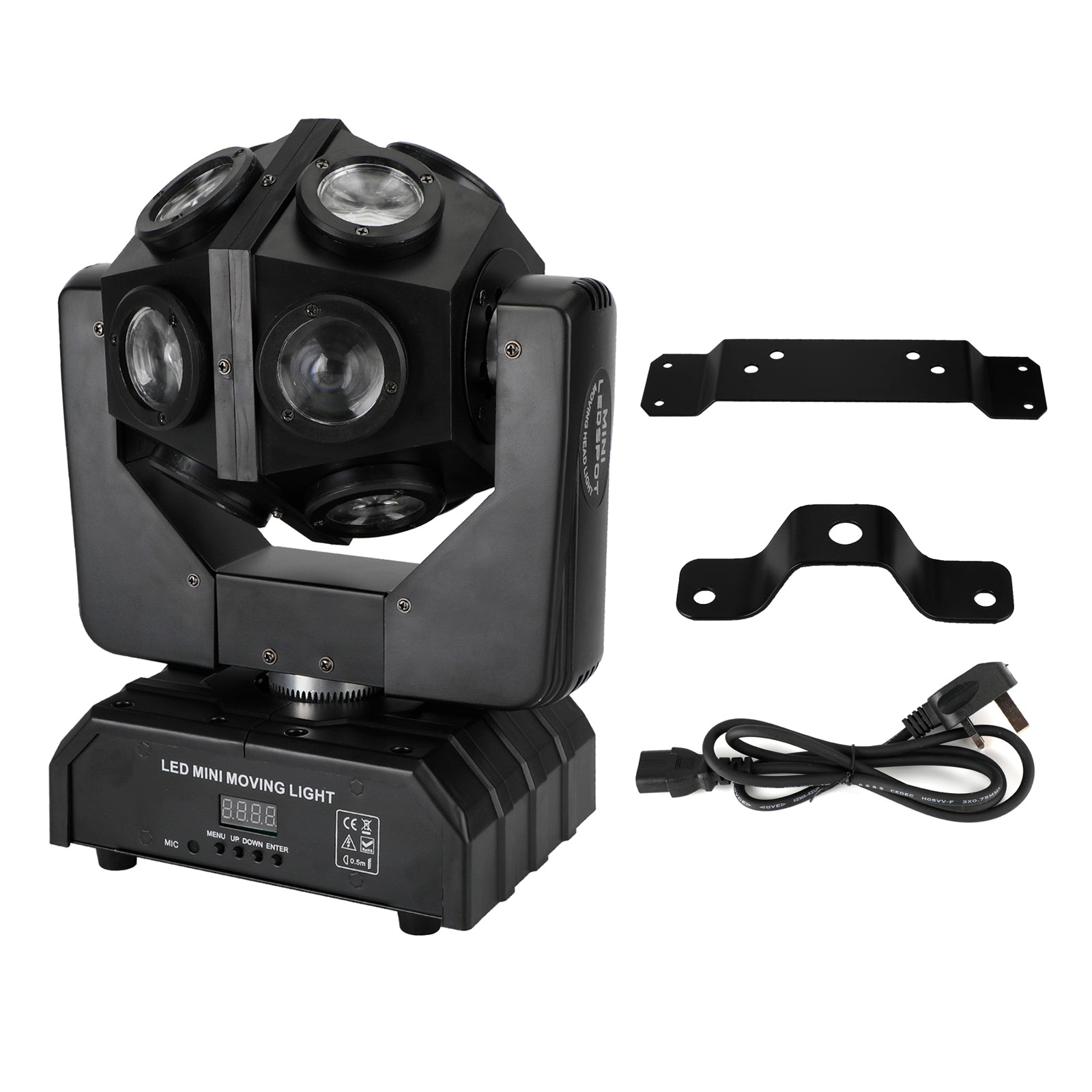 200W Moving Head 12 LED Rotating Beam LED Stage Lighting RGBW DJ Disco ...