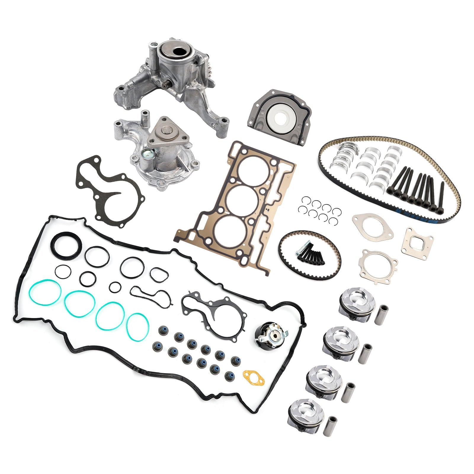 Ford Focus Fiesta EcoSport 1.0 Ecoboost Full Engine Rebuild Kit ...