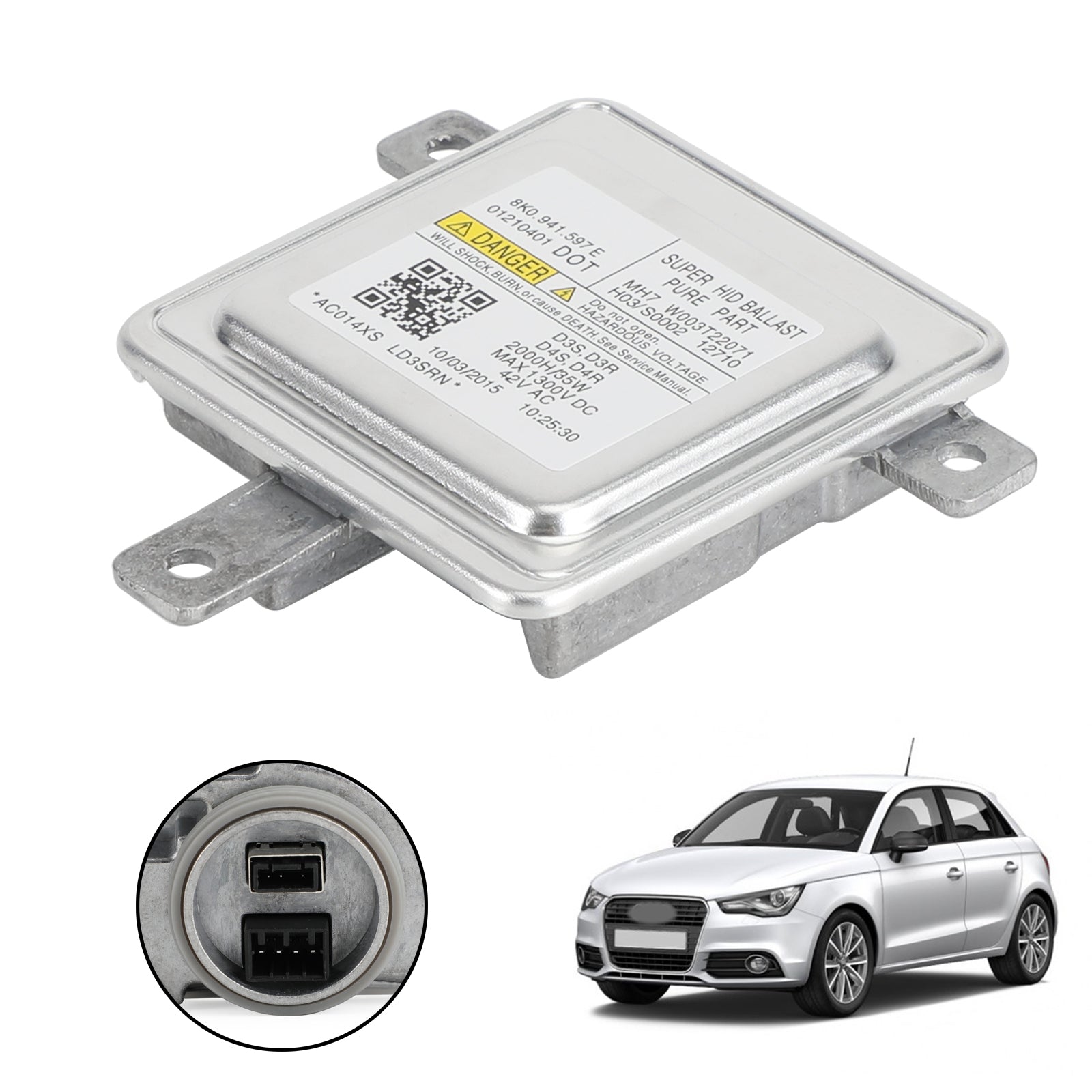 2010-2015 Audi A6, S6, RS6 HID Xenon Headlight Ballast Control Unit 8K ...