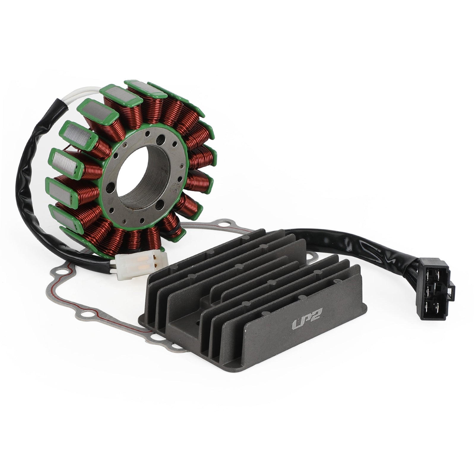 2004 Suzuki GSXR1000 GSX-R1000 GSX-R1000 U2 K4 Magneto Stator+Regulato ...