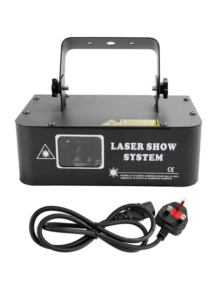 500mW RGB Laser Beam Projector Light DMX Scan Disco Party Show Stage L ...