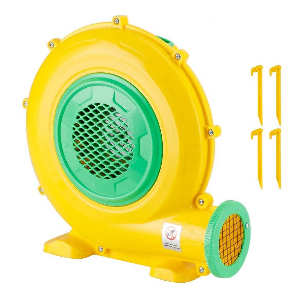 750 Watt Inflatable Bounce House Water slide Air Blower Pump Fan Infla ...