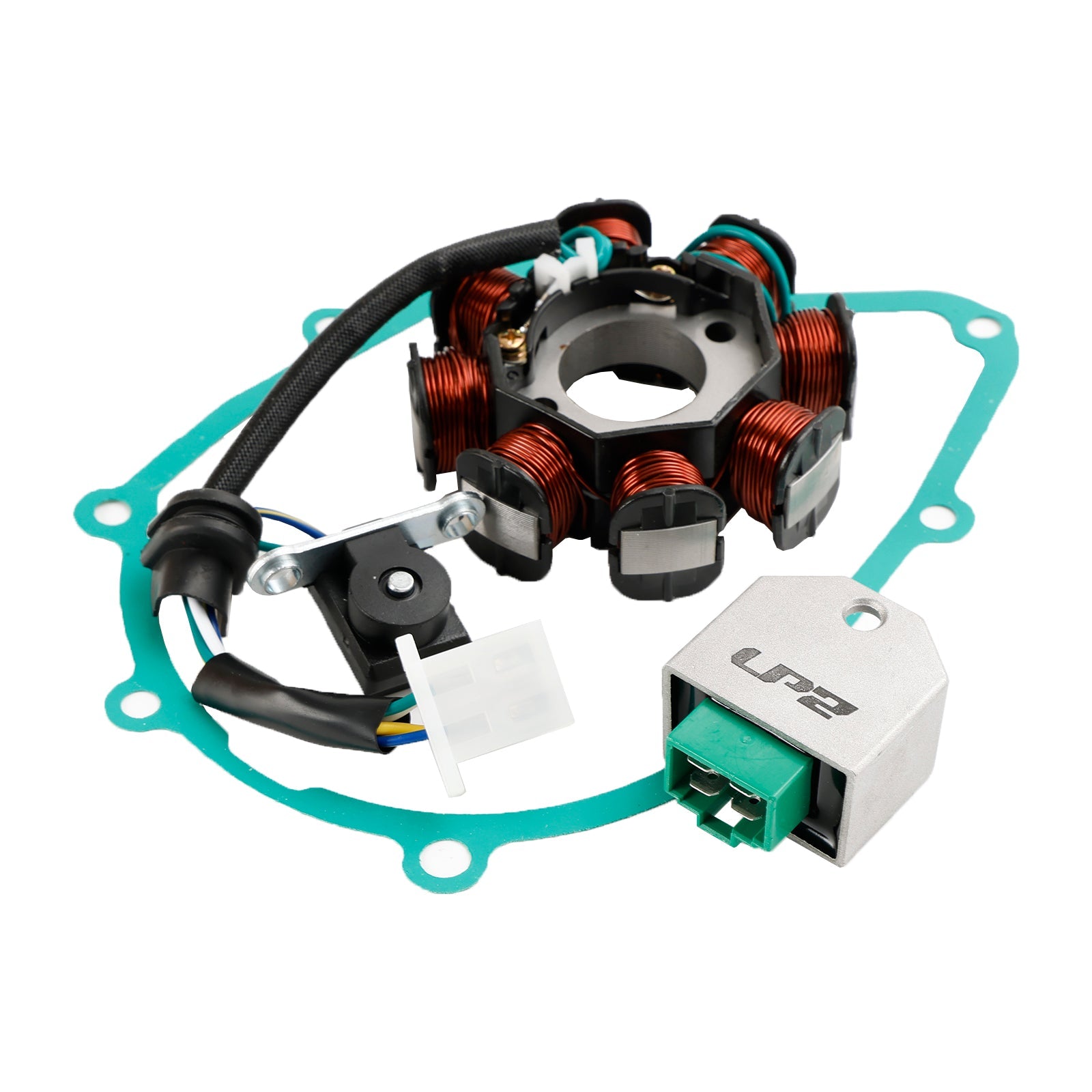Generator Stator Regulator & Gasket Fit For Honda Wave 125 Wave 110 AN ...
