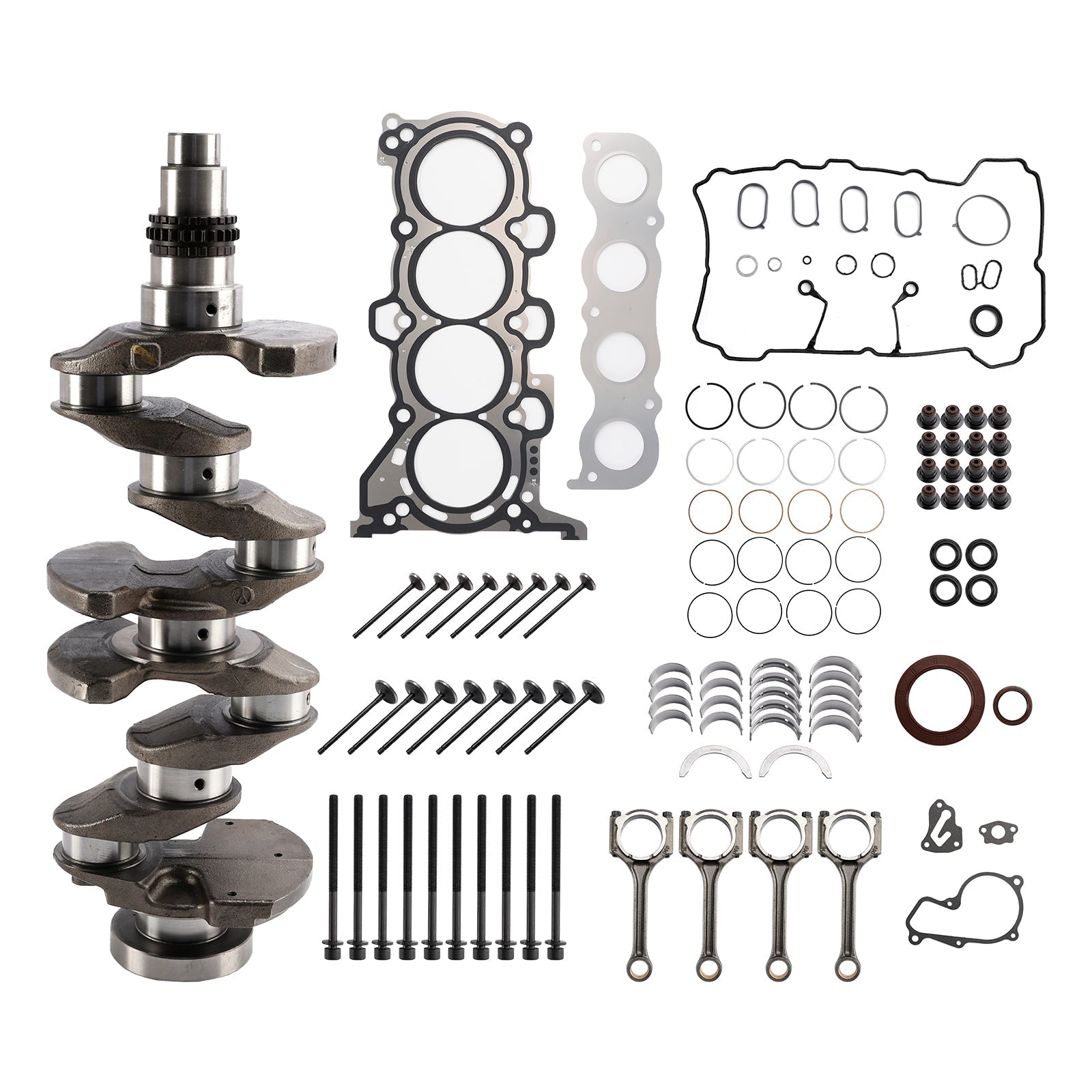 G4NH 2.0L Engine Overhaul Rebuild Kit Crankshaft Con Rods for Hyundai ...