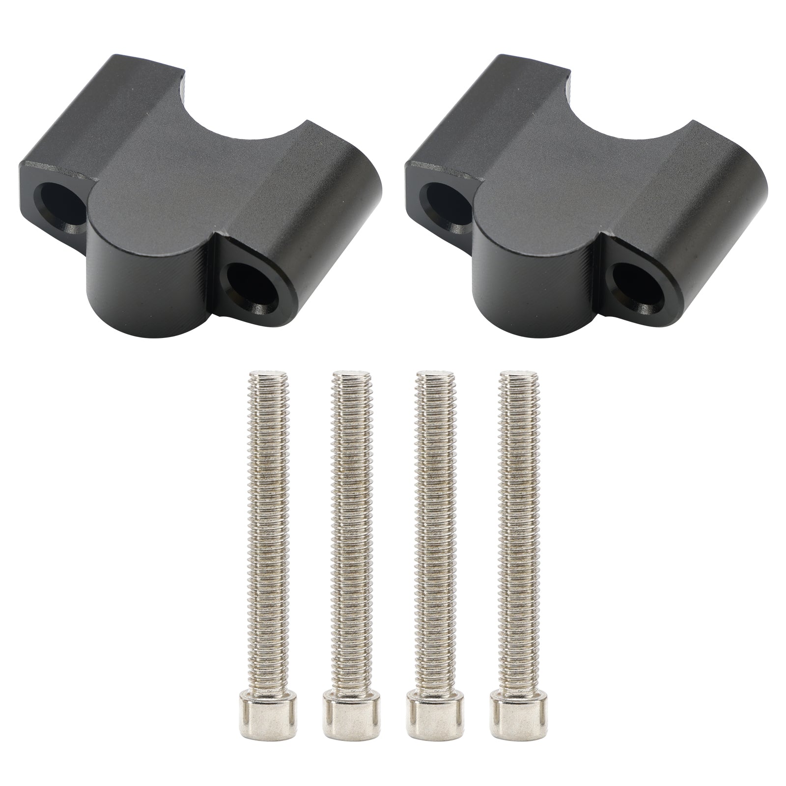 CNC Handle Bar Risers Kit H=20mm Fits Kawasaki Eliminator 400 450 500 ...