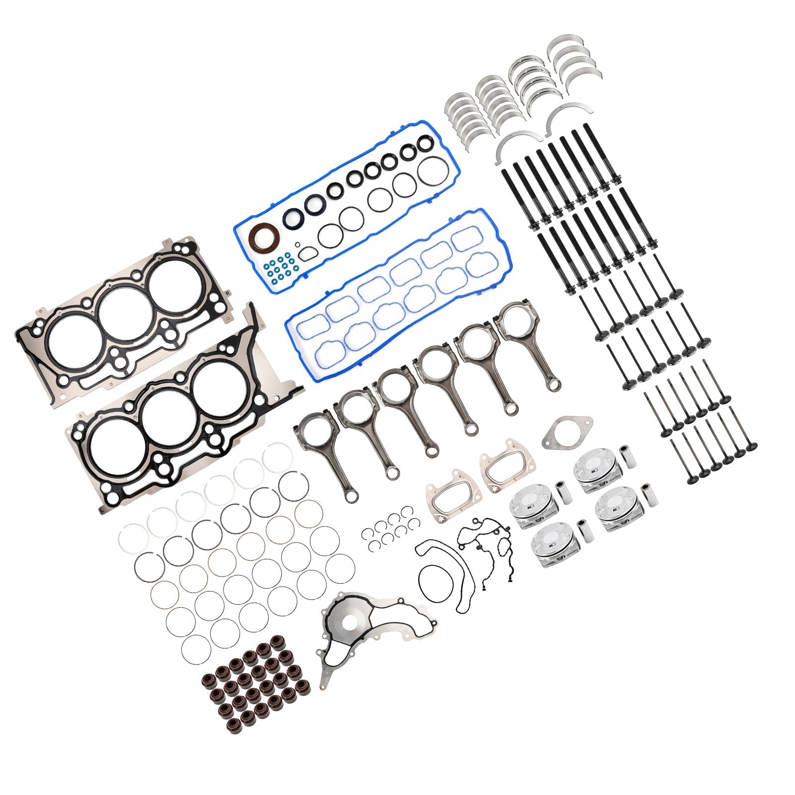 2012-2015 RAM C/V 3.6L 3604CC 220CID V6 FLEX DOHC 3.6L Engine Rebuild ...