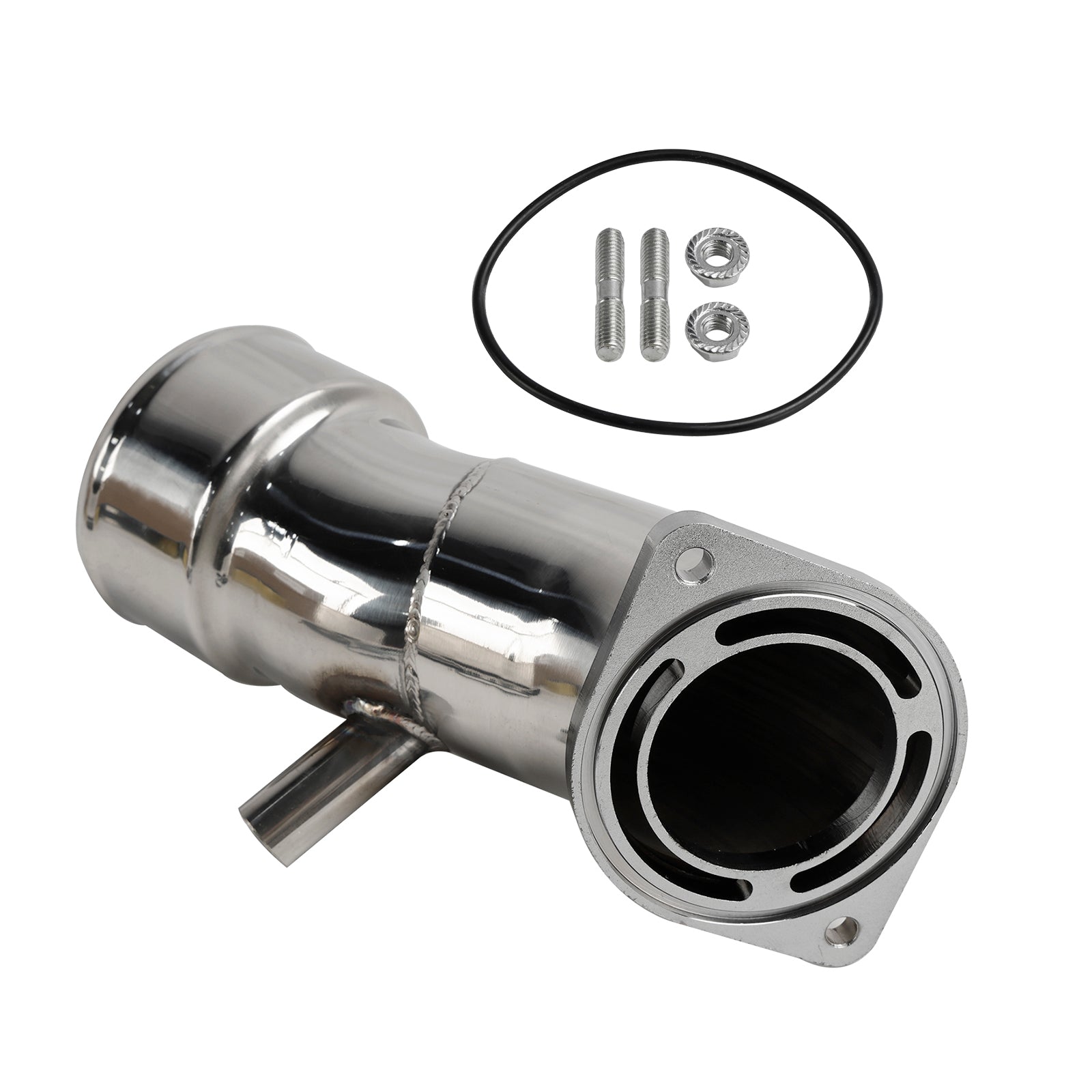 2020-2022 GM 6.6L Duramax L5P Stainless Steel 3.5 Inch Intake Horn ...