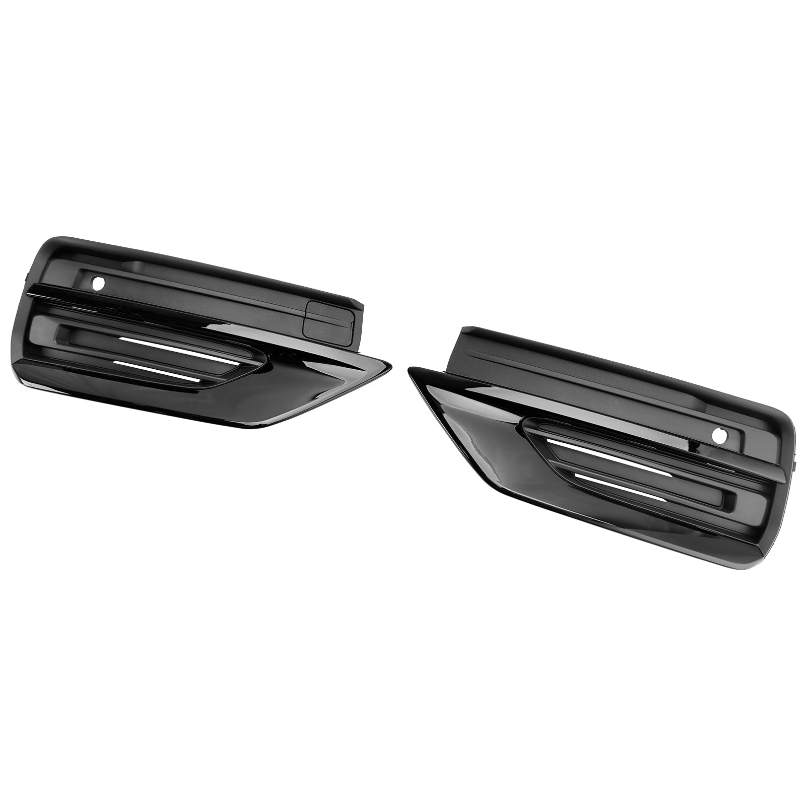 2021-2024 Volvo XC90 2PCS Front Bumper Fog Lamp Grille Fog Light Grill ...