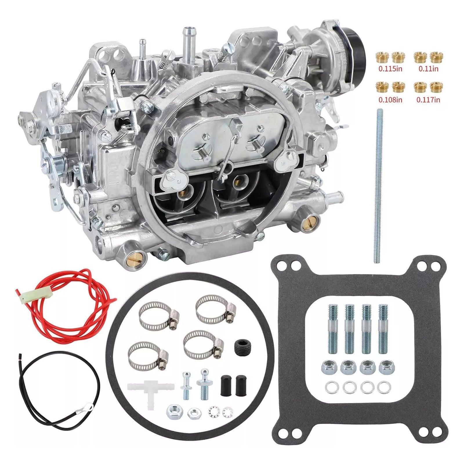 4 Barrel Carburetor For Edelbrock 1411 Performer 750 CFM Electric Chok ...