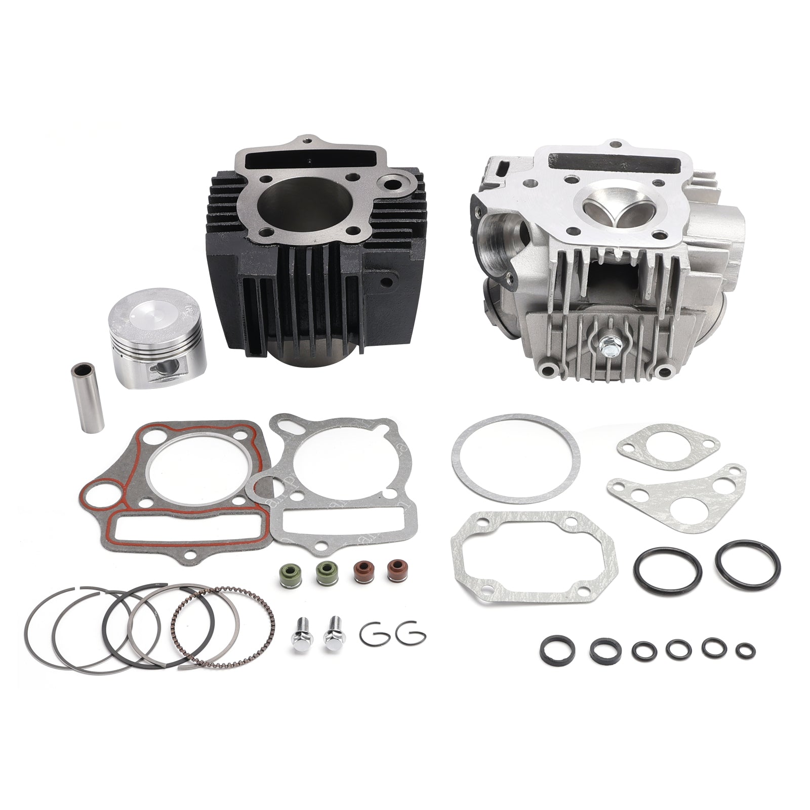 52.4MM CYLINDER HEAD JUG ENGINE 107CC KIT FOR CHINESE 110CC ATV GO KAR ...