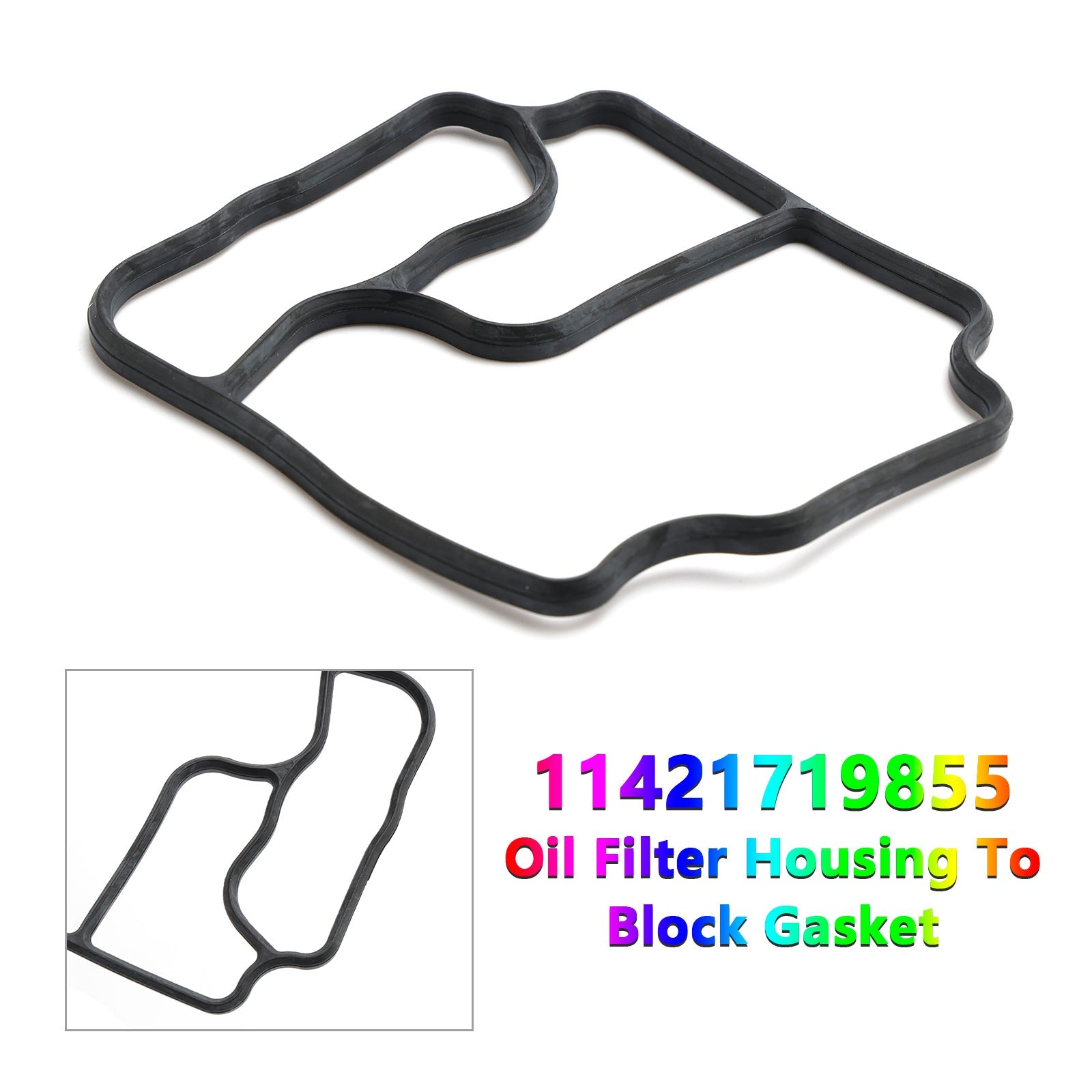 Oil Filter Housing To Block Gasket 11421719855 for BMW E36 E46 3-Serie ...