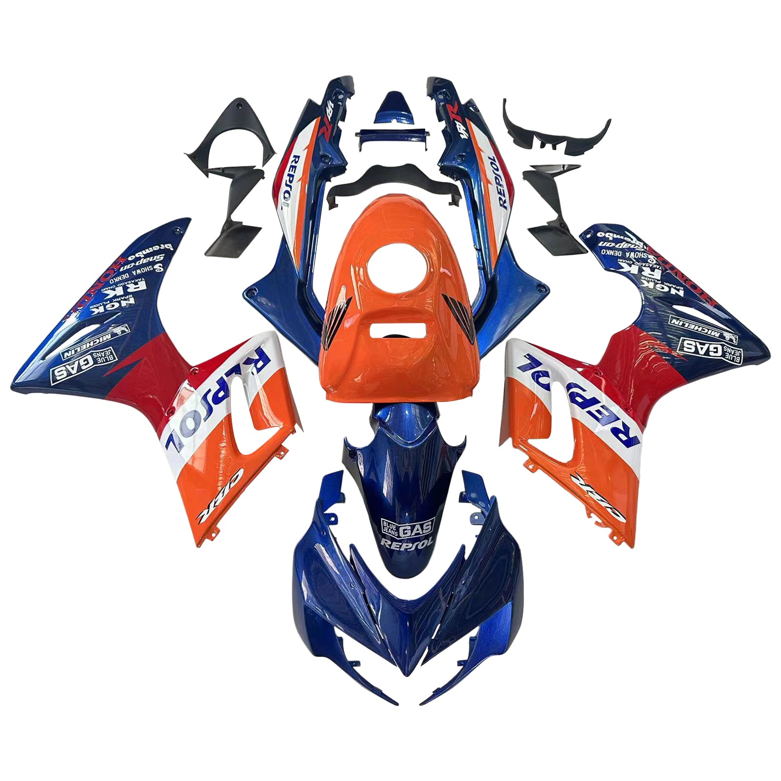 2002-2006 Honda CBR125R Amotopart Injection Fairing Kit Bodywork Plast ...