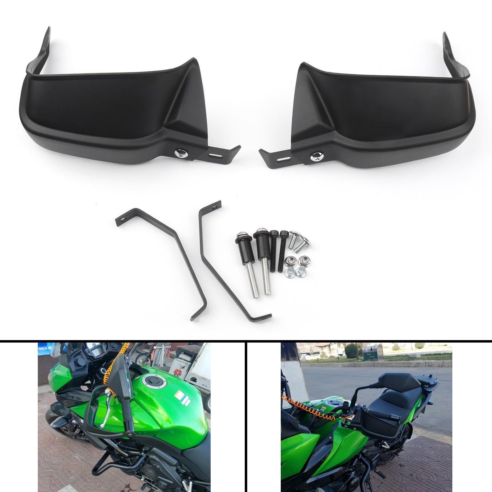 2017-2021 Kawasaki Z900 Hand Guard Shells Protector Kit – Component ...