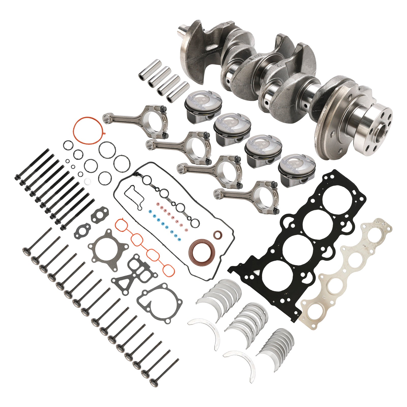 2011–2016 Hyundai i30 (GD) G4FD Engine Rebuild Overhaul Kit w/Cranksha ...