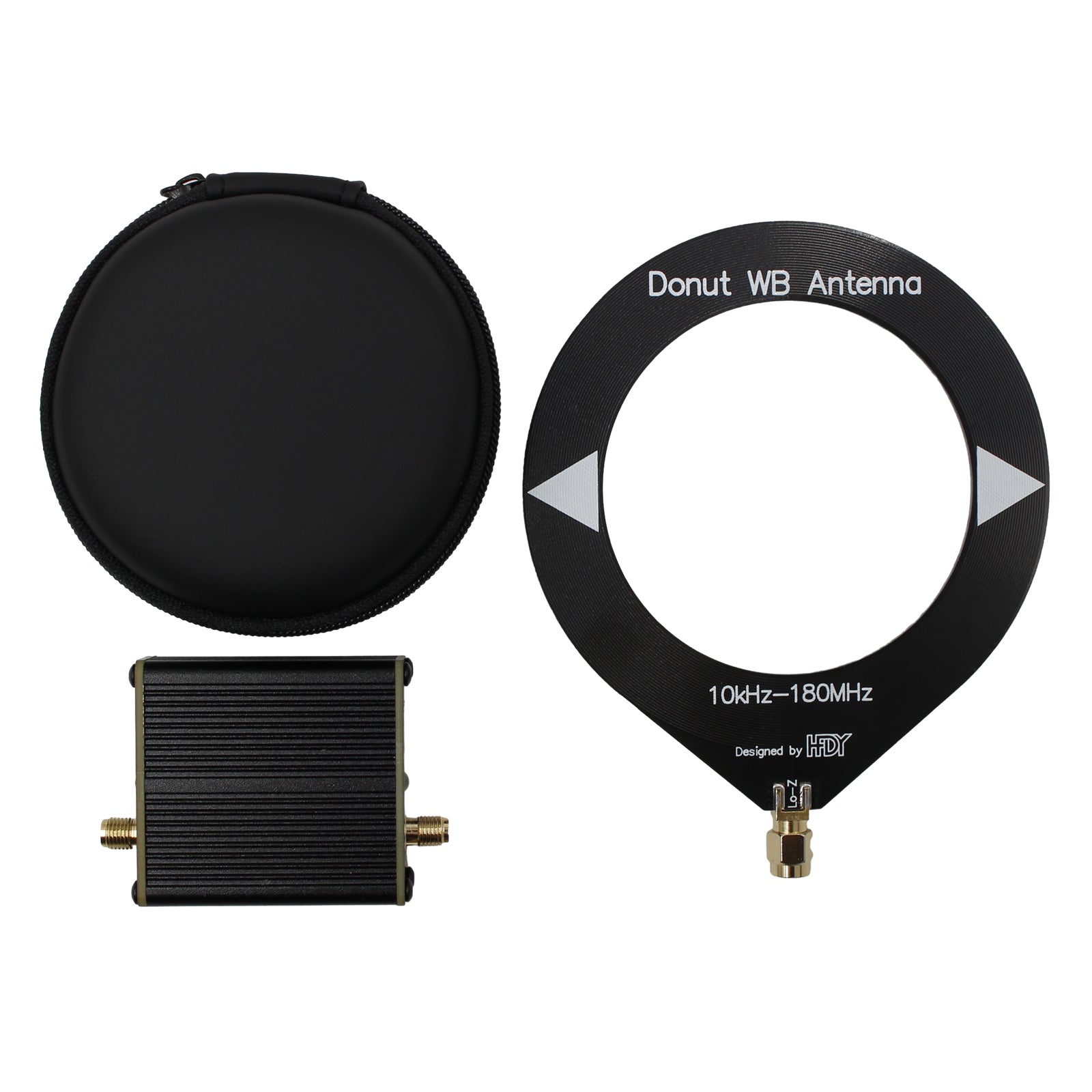The Latest Upgraded 10Khz-180Mhz Donut Broadband Antenna Low Impedance ...