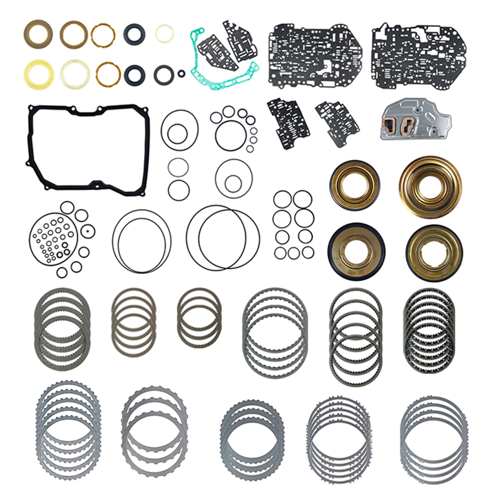 09G Transmissions Master Rebuild Kit Gasket Clutch Set For VW Audi 6 A ...
