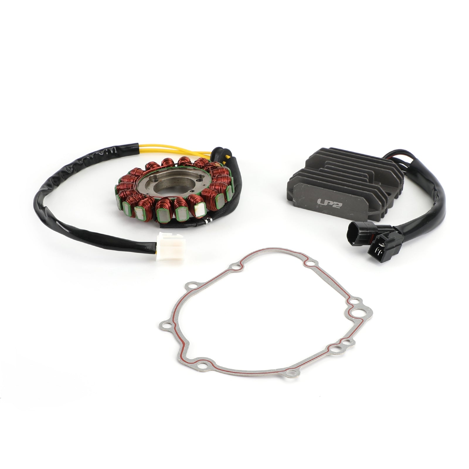 2006-2007 Suzuki GSX-R 600 GSXR600 Magneto Coil Stator+Voltage Rectifi ...