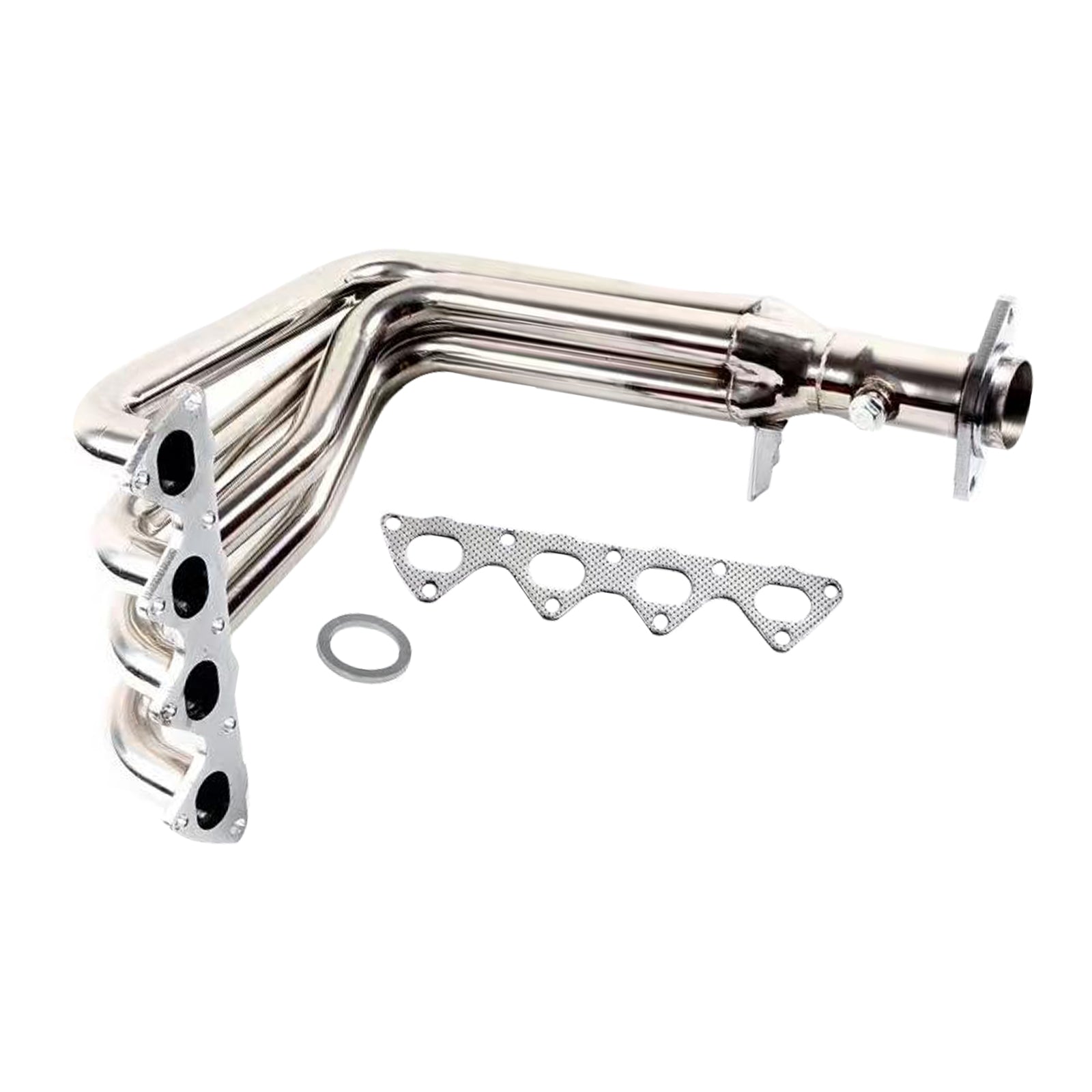 Stainless Exhaust Manifold Header Fit Honda Civic Del Sol 1.6L 4-1 199 ...