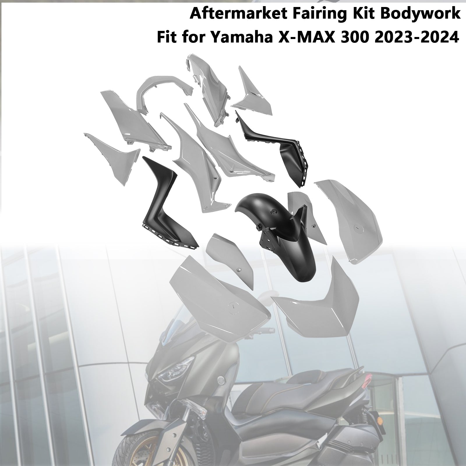 2023-2024 Yamaha X-MAX 300 XMAX Injection ABS Bodywork Fairing Kit 13 ...