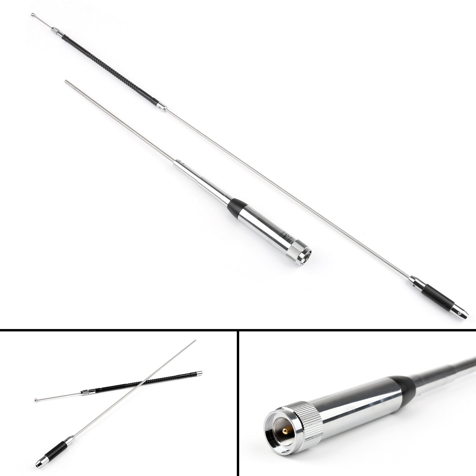 1Set HH-9000 10/6/2M/70CM High Gain QUAD-BAND Antenna PL-259 For Mobil ...
