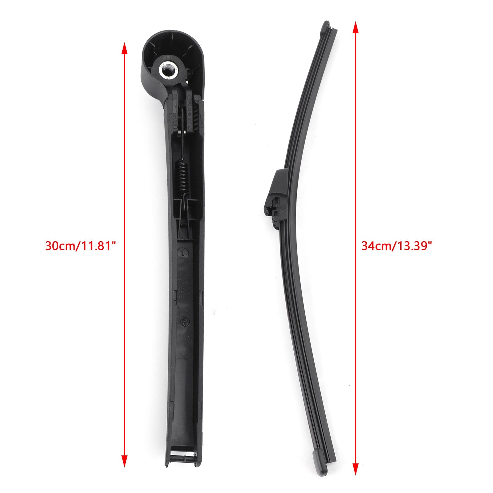 Rear Window Windshield Wiper Arm Blade Set Fit For VW Tiguan 5N BJ 200 ...