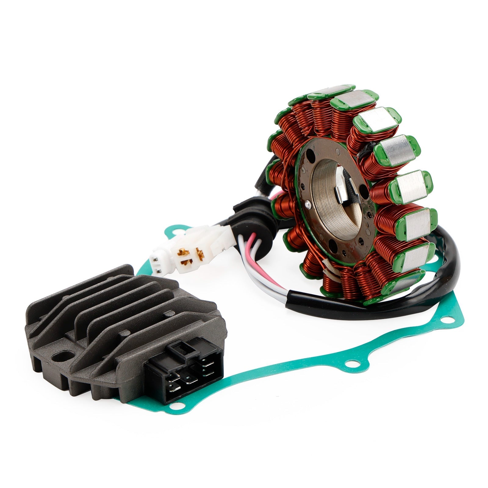 2010-2013 Yamaha YZF-R 125 YZF-R125 Magneto Stator + Voltage Rectifier ...