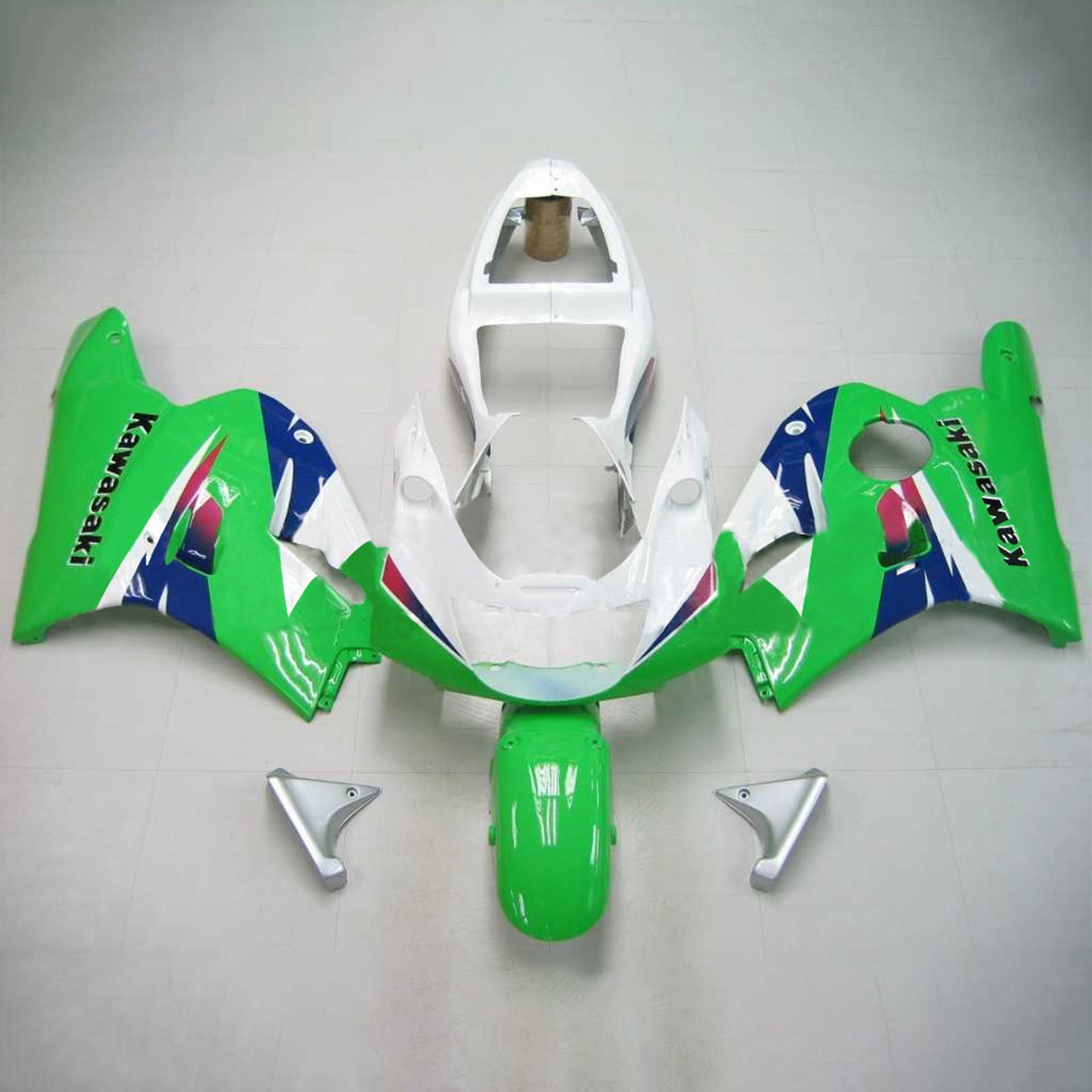 1992-1996 Kawasaki ZXR400 Amotopart Injection Fairing Kit Bodywork Pla ...