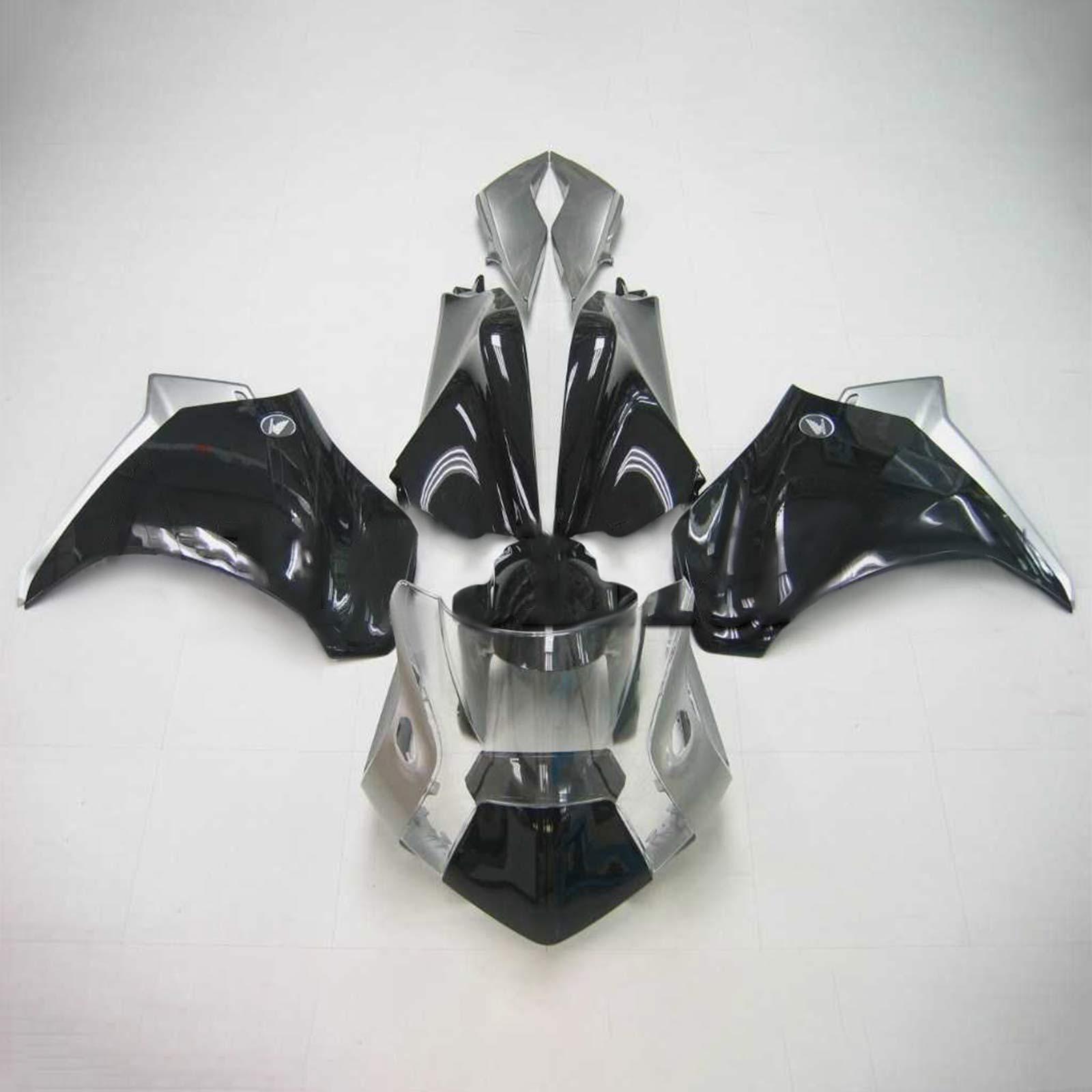 2010-2013 Honda VFR1200 Amotopart Injection Fairing Kit Bodywork Plast ...