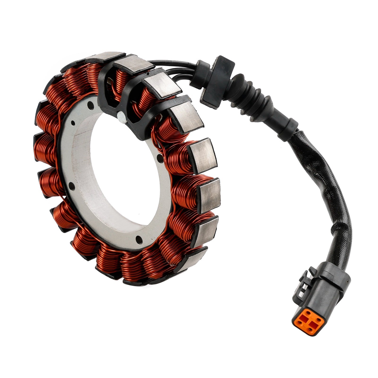 38Amp Stator 3 Phase For Softail FLST FXST 01-06 & Dyna FXD 04-06 3001 ...