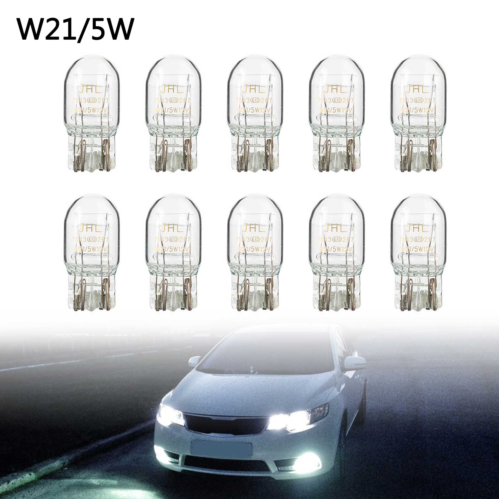 10x For NARVA 11919 Car Auxiliary Bulbs W21/5W 12V21/5W W3*16q ...