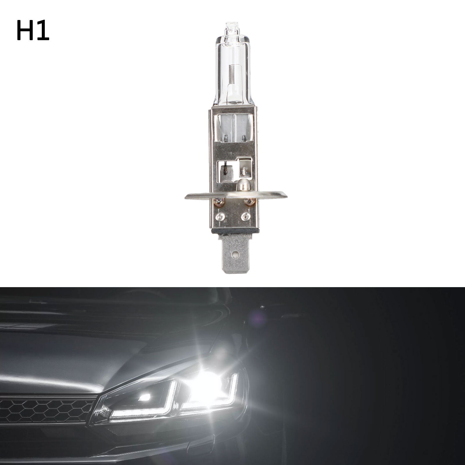 For GE General Lighting Halogen Headlight 50310/1U H1 12V55W P14.5S ...
