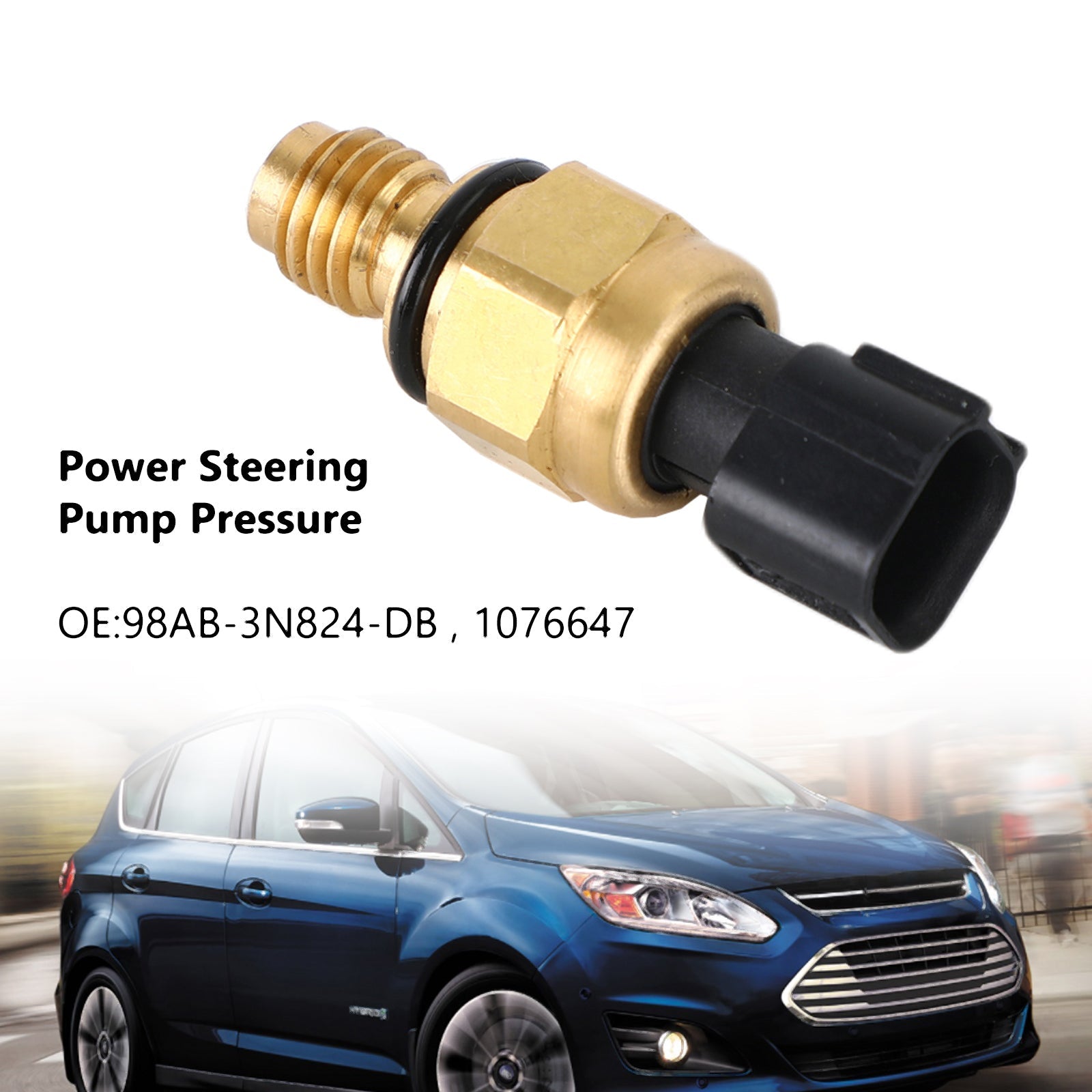 Power Steering Pump Pressure Switch Sensor 98AB-3N824-DB For Ford C-Ma ...