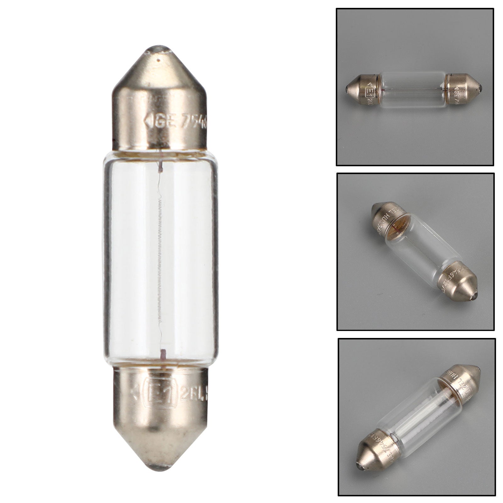 For GE General Lighting Halogen Auxiliary Light FEST 36MM C5W 12V5W SV ...