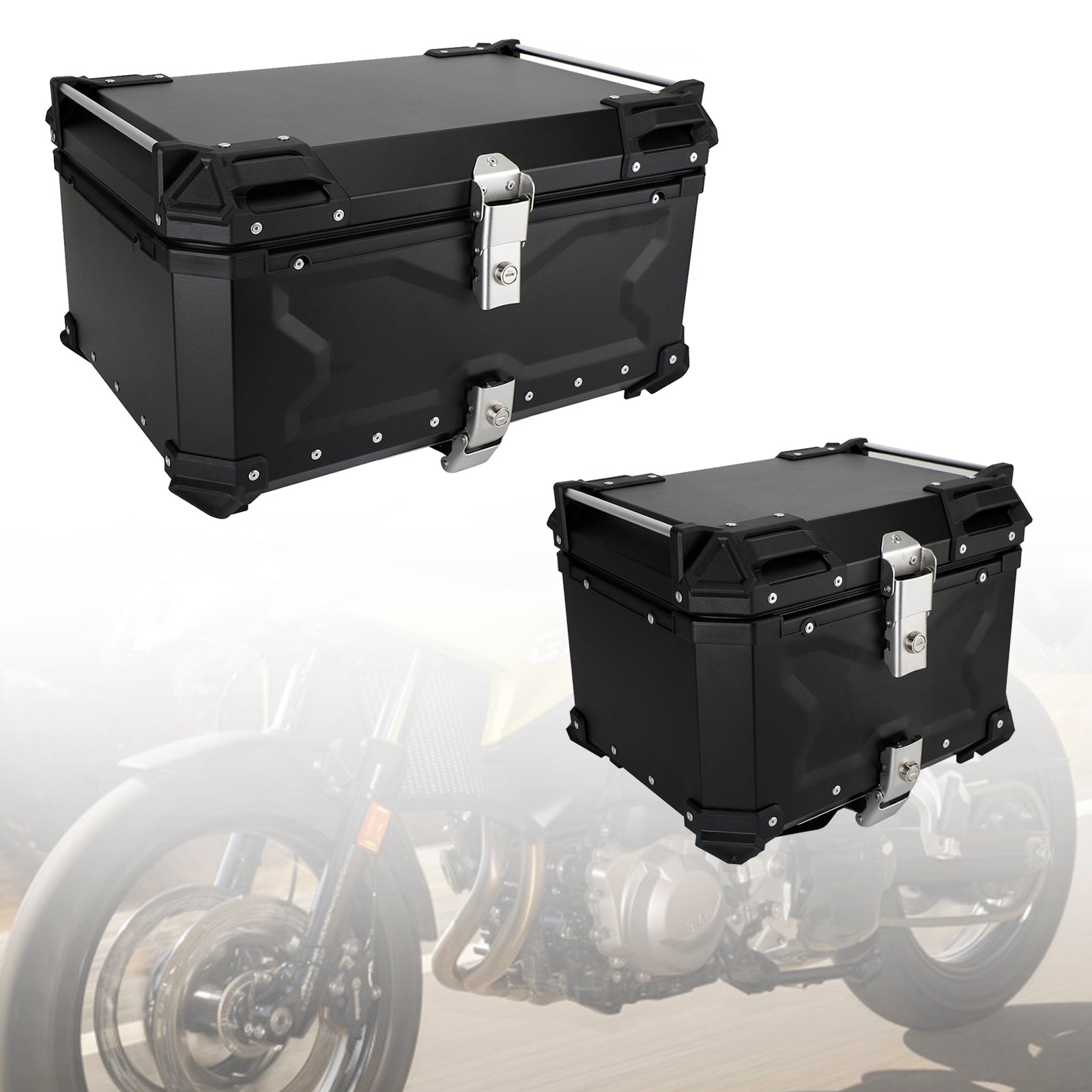 Bmw R 1200 1250GS F750GS 65L Universal Tail Box Case Top Luggage Box P ...