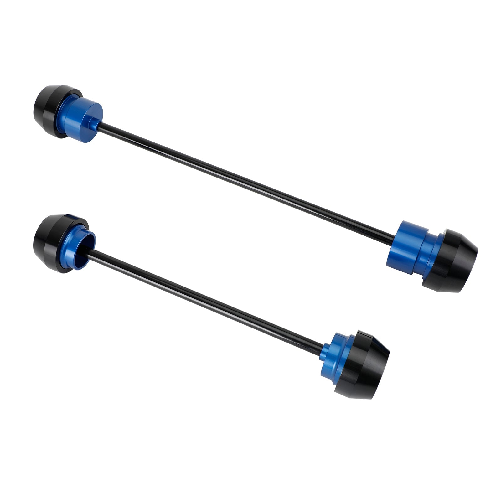 Front Rear Axle Fork Wheel Slider Cnc Blue Fits For Yamaha Yzf-R7 Yzf ...
