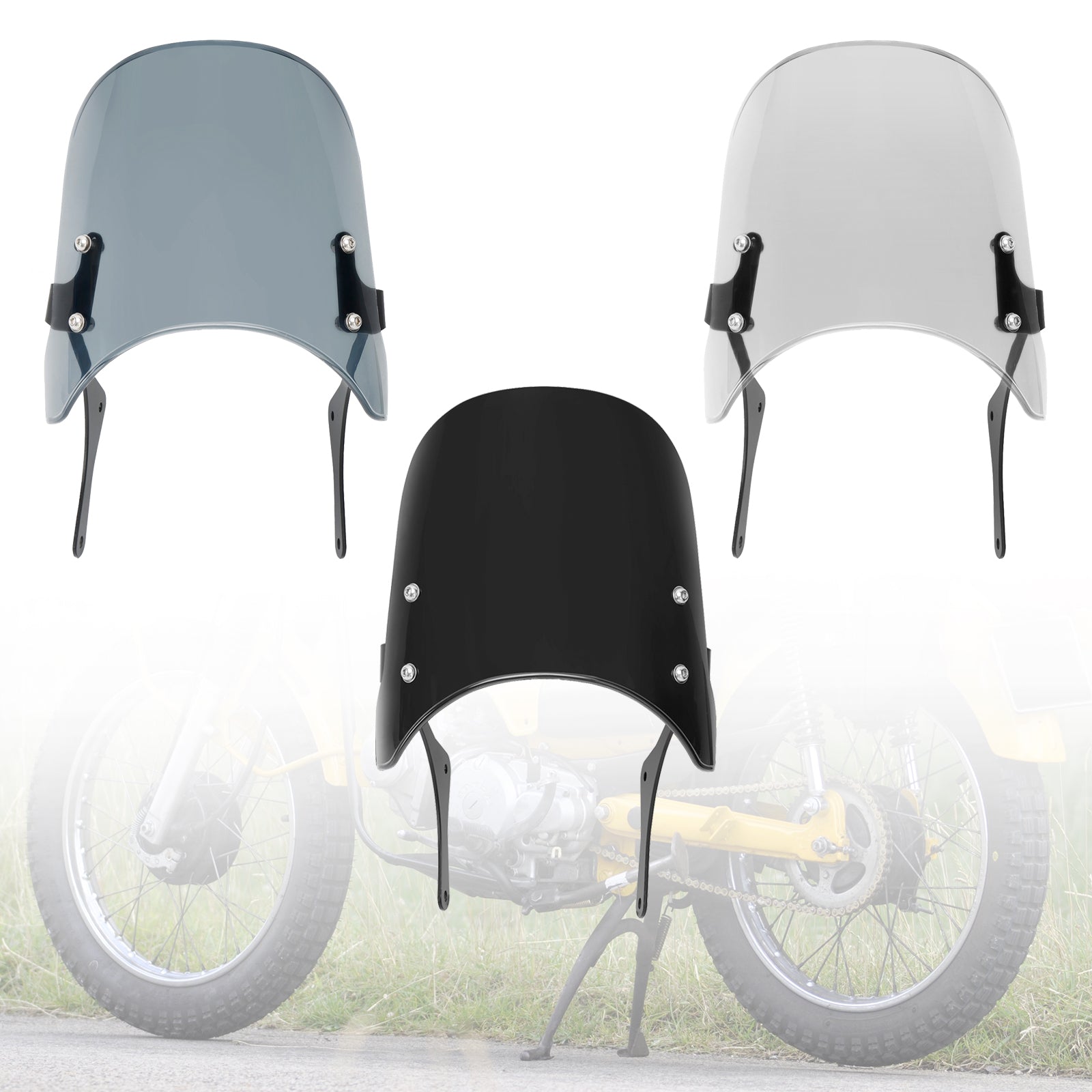HONDA Trail 125 CT110 CT125 Hunter Cub 2021-2023 Windshield WindScreen ...
