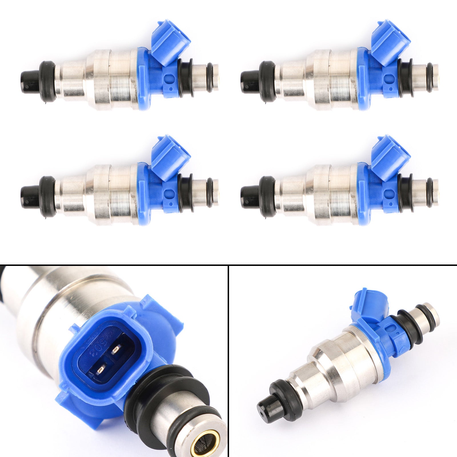 4pcs Fuel injectors fit for 1990-1993 Mazda Miata 1.6L 195500-1970 ...