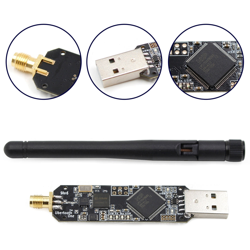 2.4 GHz Wireless Development Bluetooth Sniffer Tool Fit for Ubertooth ...