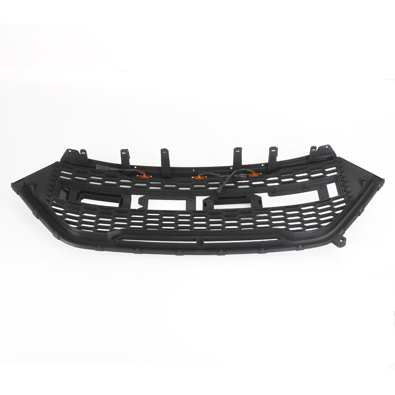 2015-2018 Ford Edge Raptor Style Front Bumper Grill Upper Grille Black ...