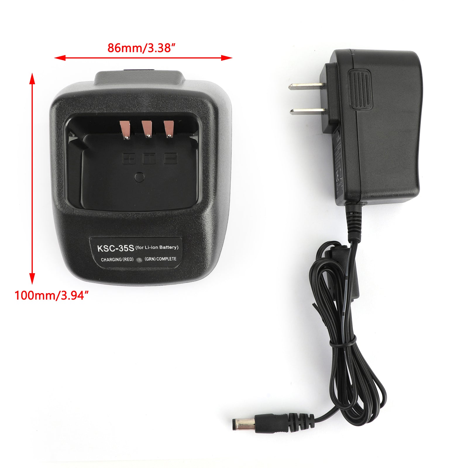 1Pcs KSC-35S Desktop Rapid Charger For Kenwood KNB-45L TK3400 TK2400 T ...