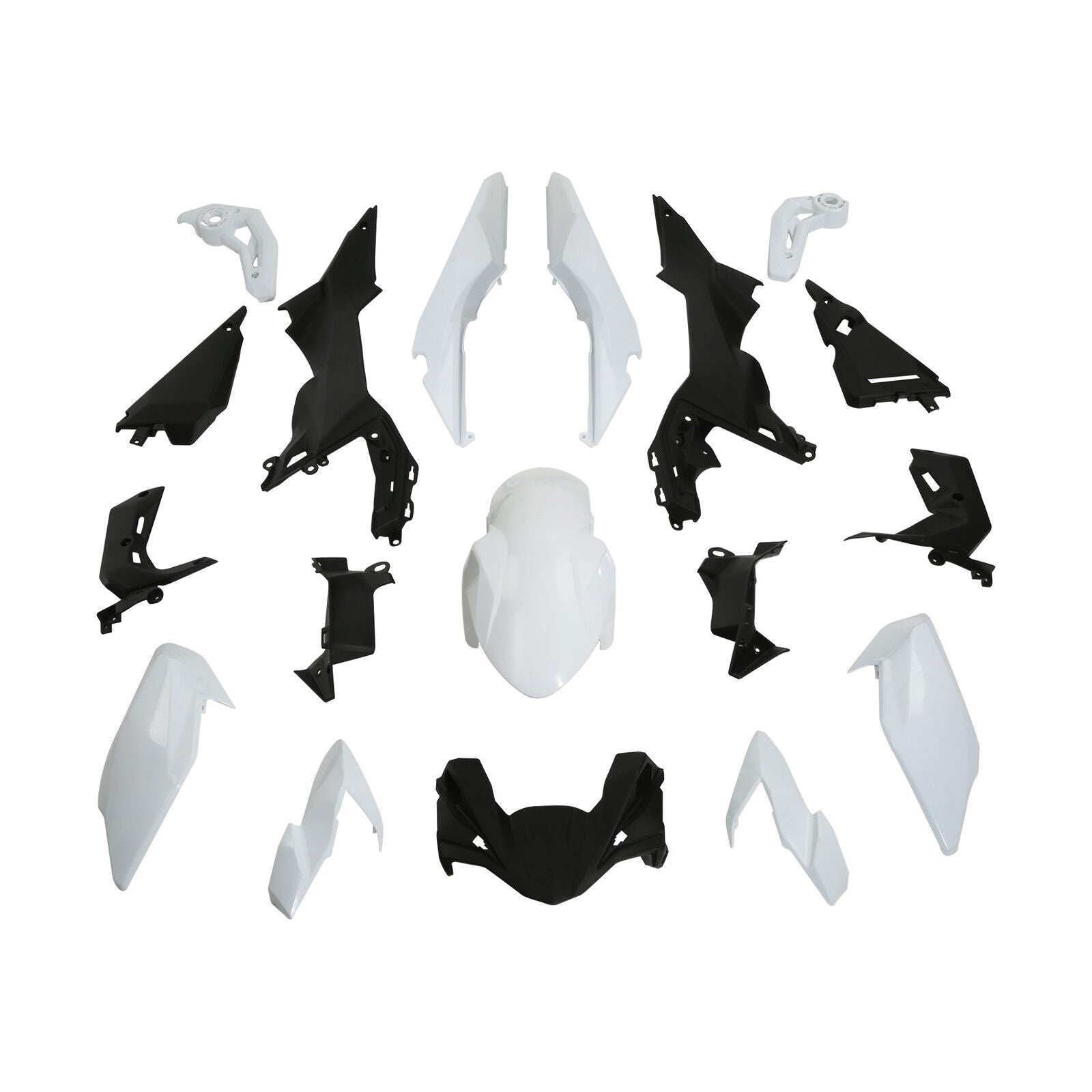 Amotopart Kawasaki Z650 2017-2019 Fairing Injection Molding Unpainted ...