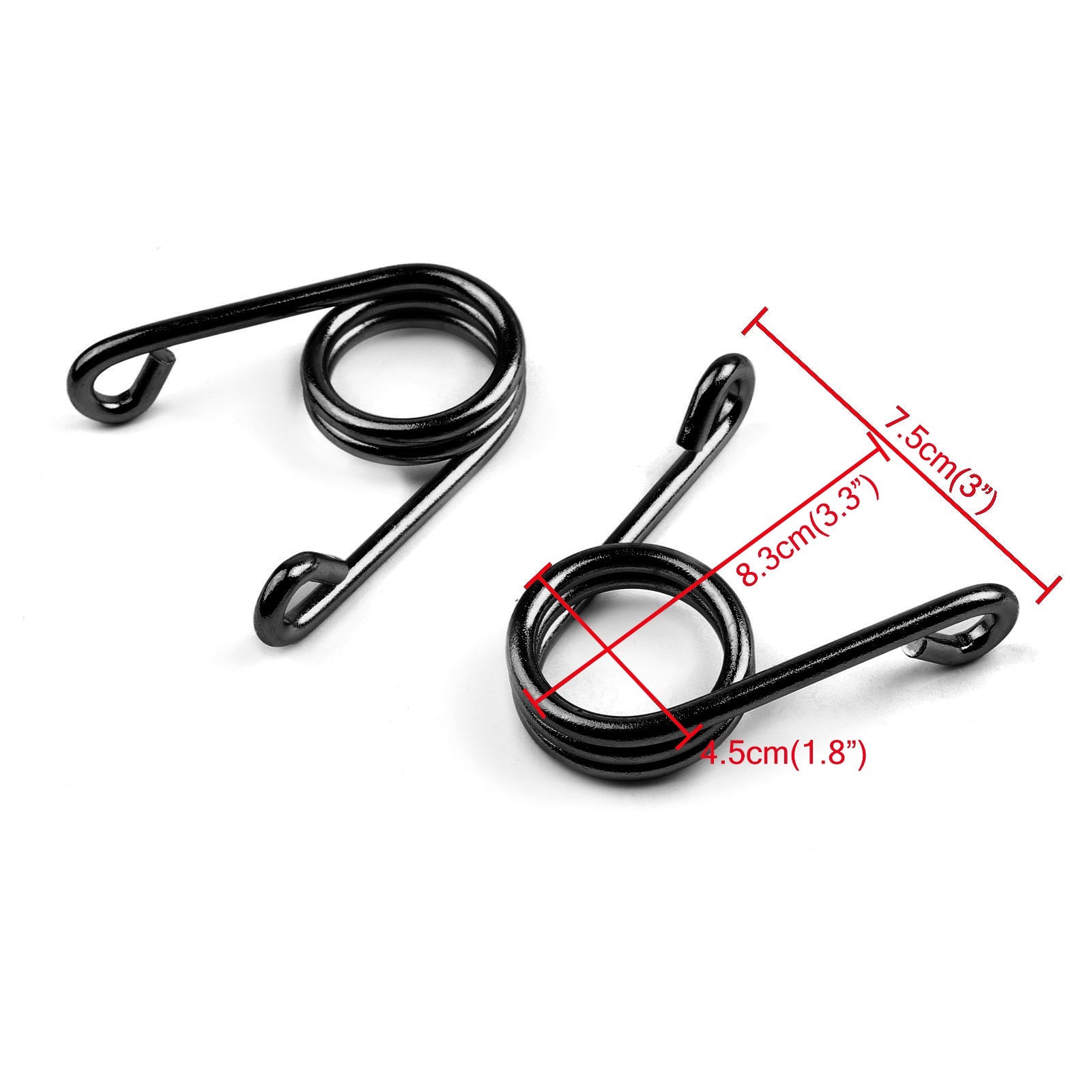 Solo Seat Mount Spring Custom V-Shape Springs Mounting Black For Chopp ...
