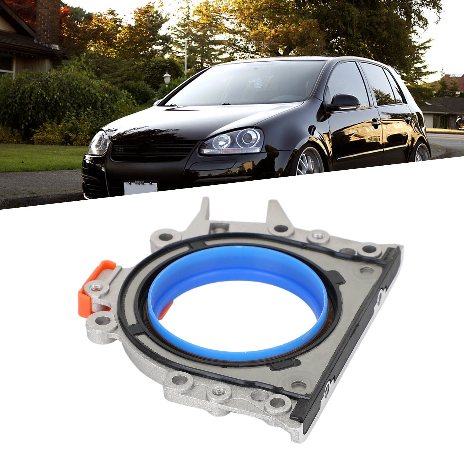 Rear Crankshaft Oil Seal Housing for VW Golf MK5 1.9 2.0 TDI 038103171 ...