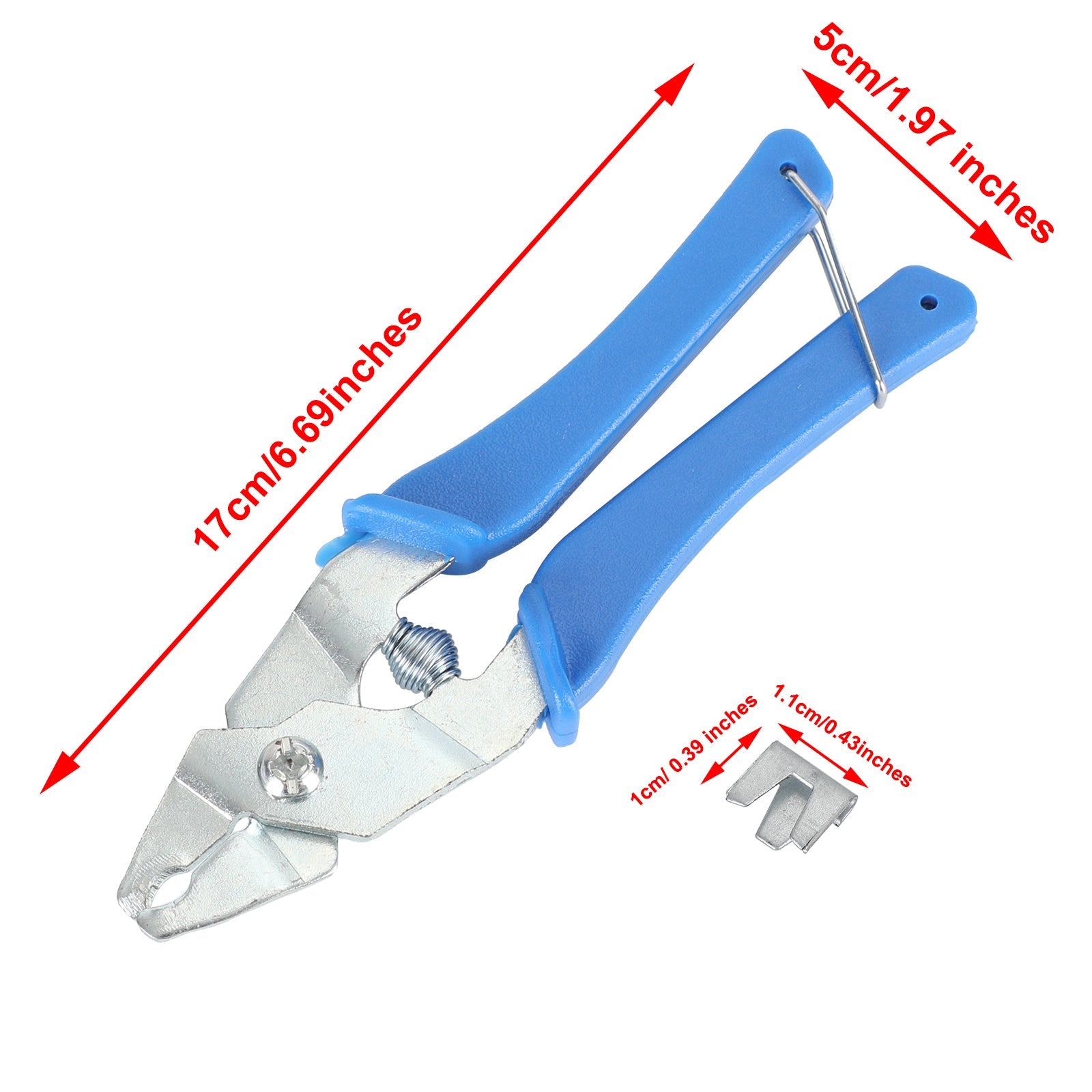 300Pcs Wire Cage Clips With 1Pc Snap Plier For Rabbit Chicken Pet Dog ...