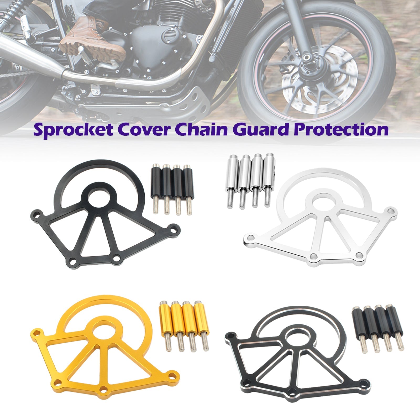 Sprocket Cover Chain Guard Protection For Hinkley Bonneville Thruxton ...