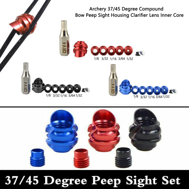 Kit Clarifier Bow Housing 37/45 Inner Degree Lens Core Sight Compound ...